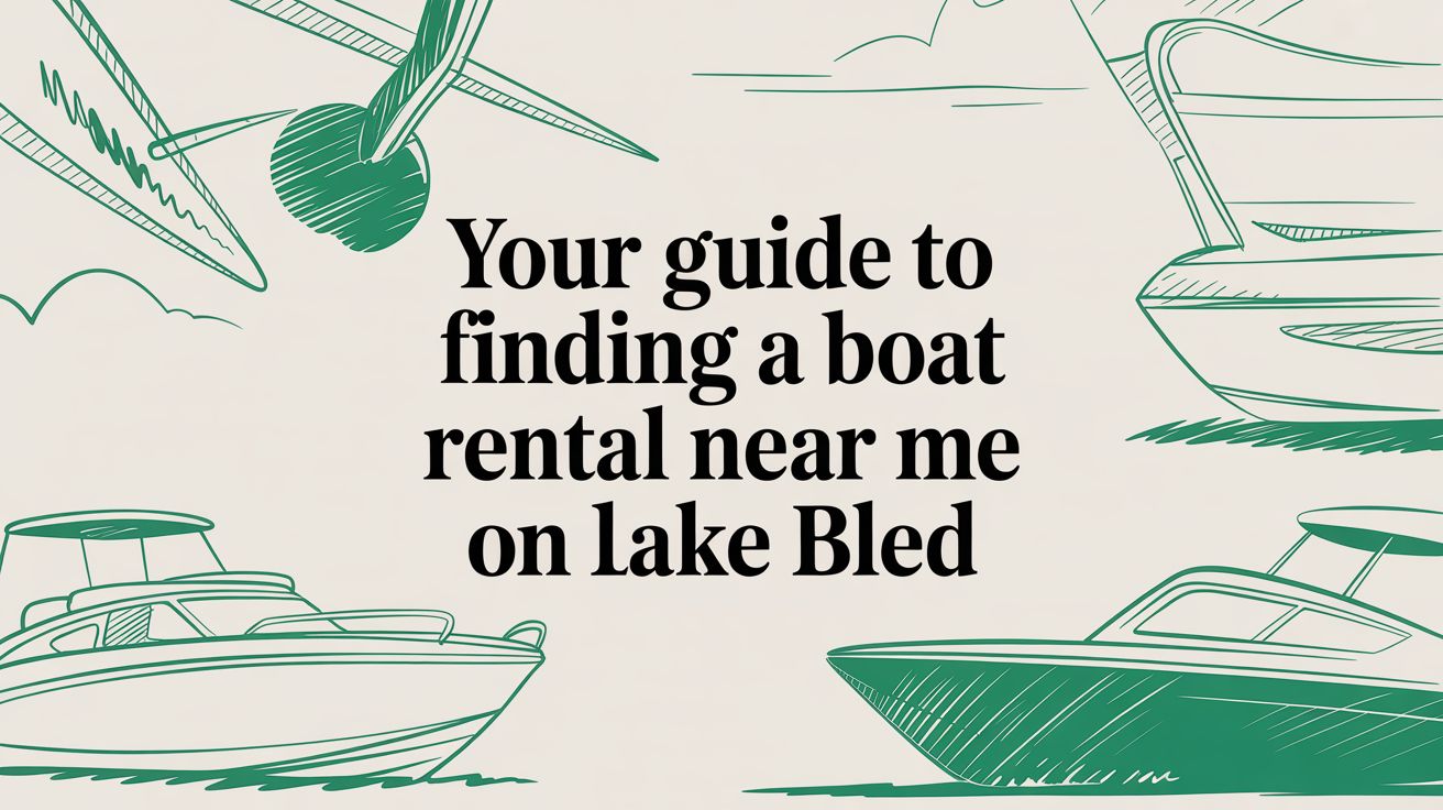Your Guide to Finding a Boat Rental Near Me on Lake Bled