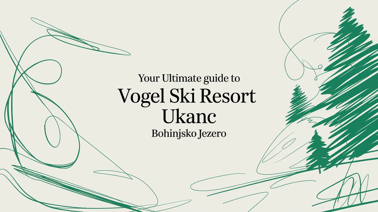 Your Ultimate Guide to Vogel Ski Resort Ukanc Bohinjsko Jezero